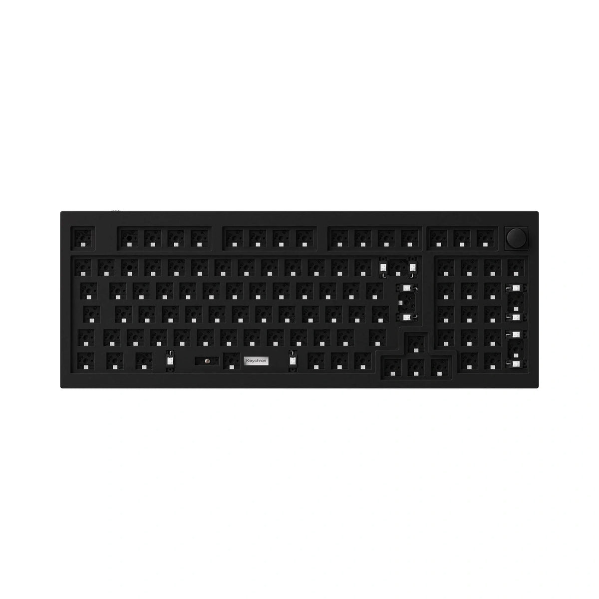 Keychron Q5 Knob QMK Carbon Black Aluminium RGB ISO Barebones ...